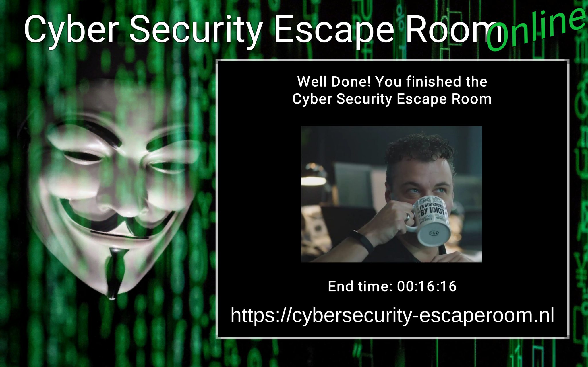 Cybersecurity Escaperoom • Reviews, Ervaringen, Adres en Prijzen